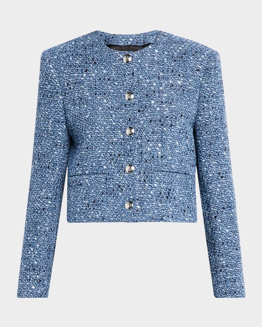 ANINE BING Amber Tweed Jacket | Neiman Marcus