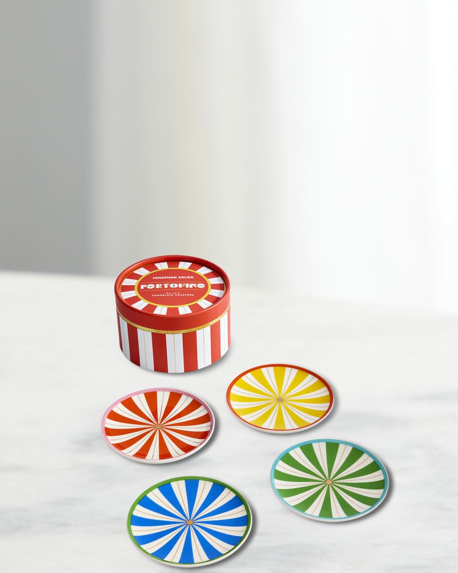 Jonathan Adler Portofino Coasters, Set of 4 | Neiman Marcus