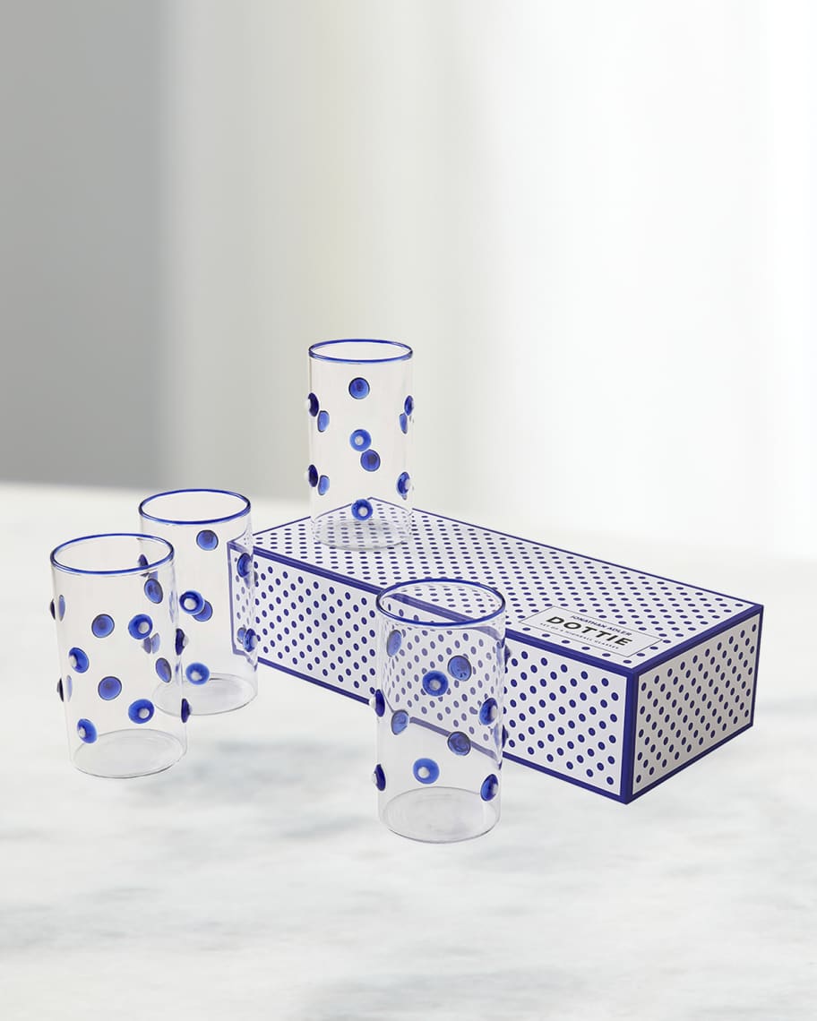 Jonathan Adler Dottie Highball Glasses, Set of 4 | Neiman Marcus