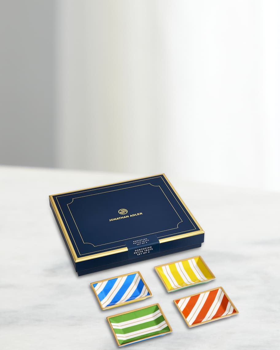 Jonathan Adler Portofino Petite Trays, Set of 4 | Neiman Marcus