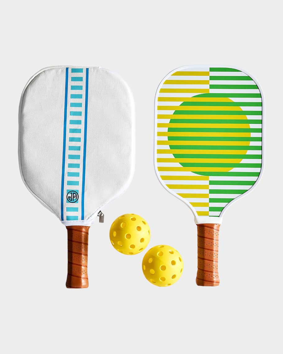 Jonathan Adler Copenhagen Pickleball Set | Neiman Marcus