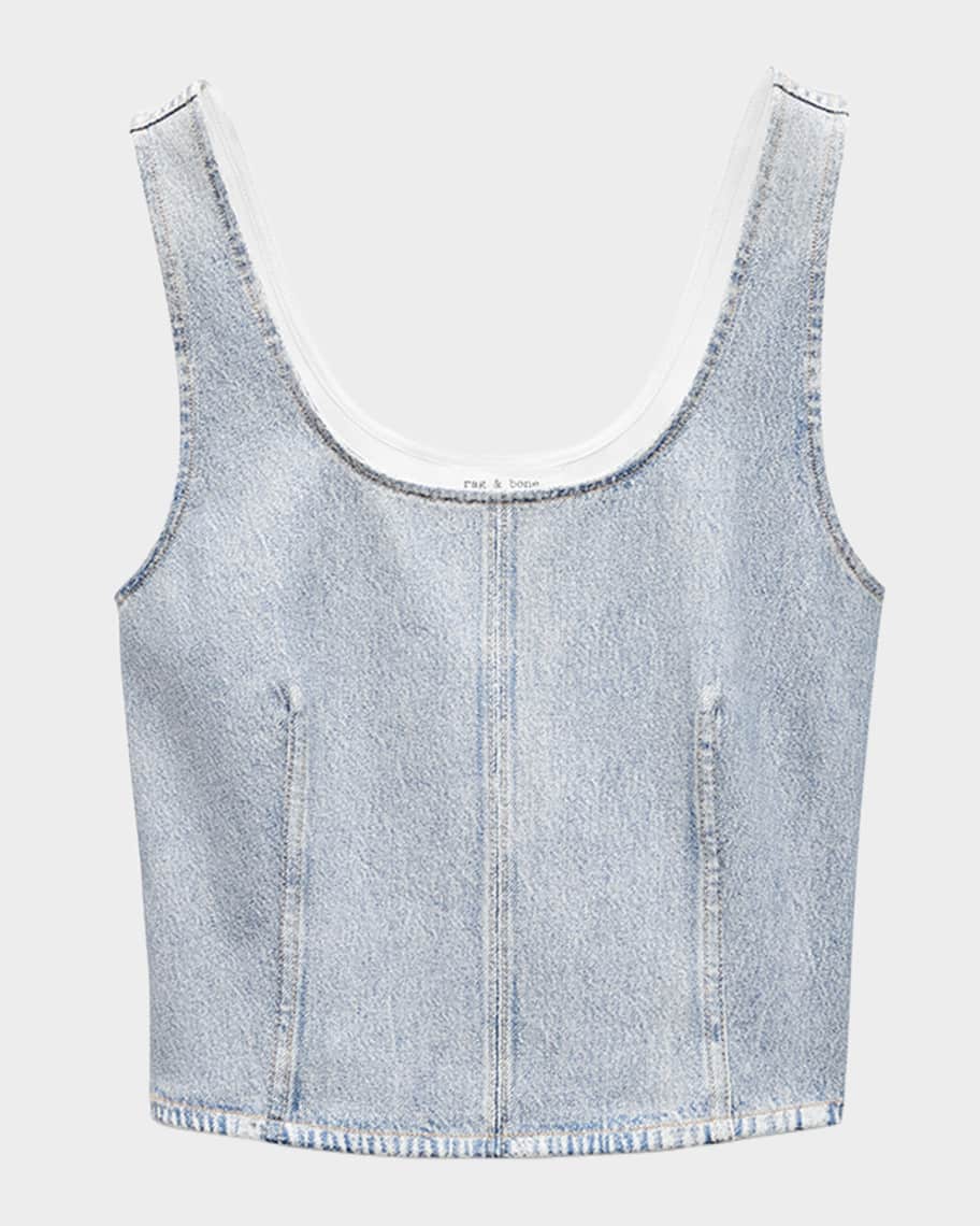Rag & Bone Miramar Ponte Ryan Tank Top | Neiman Marcus