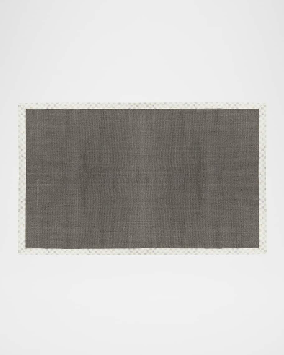 MacKenzie-Childs Sterling Check Sisal Rug, 6' x 9' | Neiman Marcus