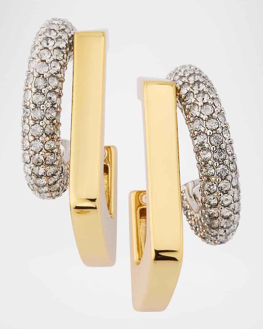 DEMARSON Sole Hoop Earrings | Neiman Marcus