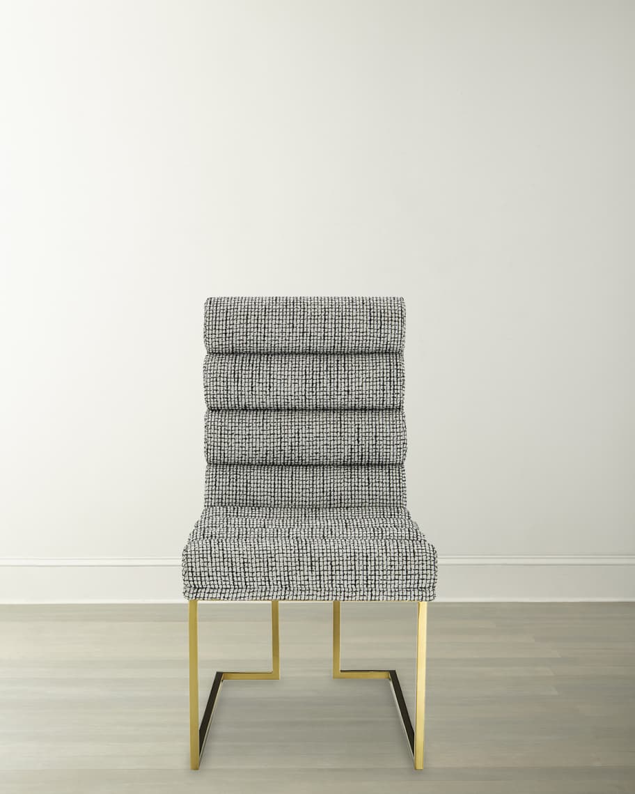 Jonathan Adler Channeled Goldfinger Dining Chair | Neiman Marcus