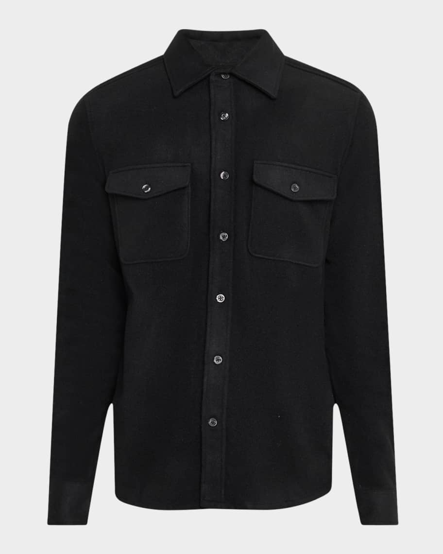 Reiss Men's Demari 2-Pocket Overshirt | Neiman Marcus