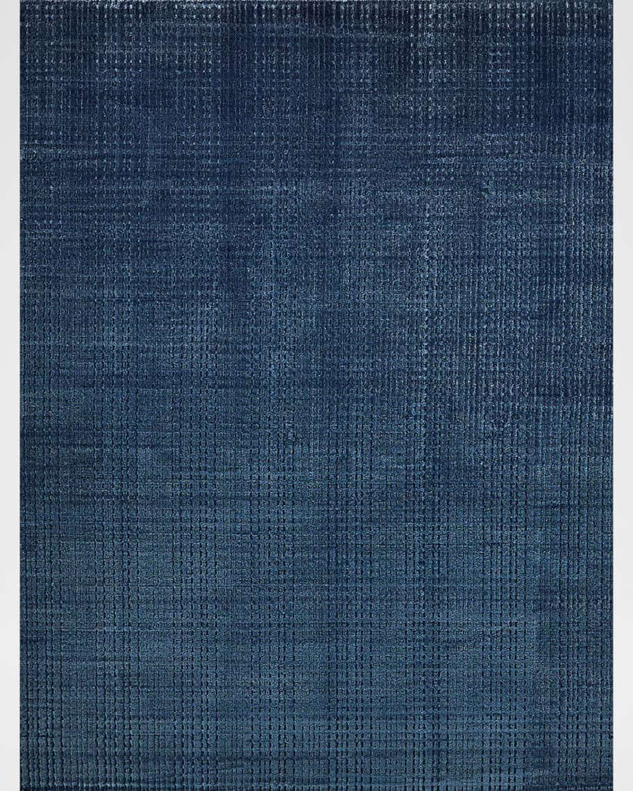 Exquisite Rugs Cabrini Hand-Loomed Navy Rug, 6' x 9' | Neiman Marcus