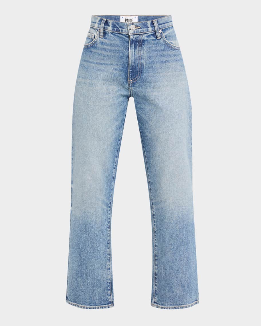 PAIGE Morgan Ankle Straight Jeans | Neiman Marcus