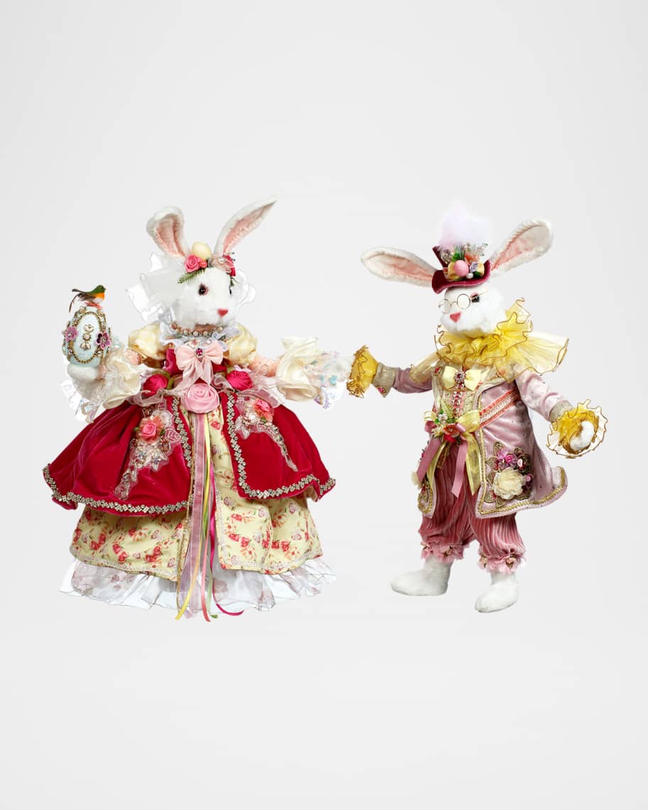Mark Roberts Mr. & Mrs. Cotton Tail Rabbits, Set of 2 | Neiman Marcus