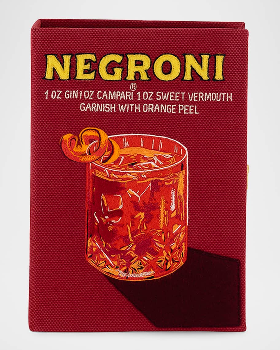 Olympia Le-Tan Negroni Book Clutch Bag | Neiman Marcus