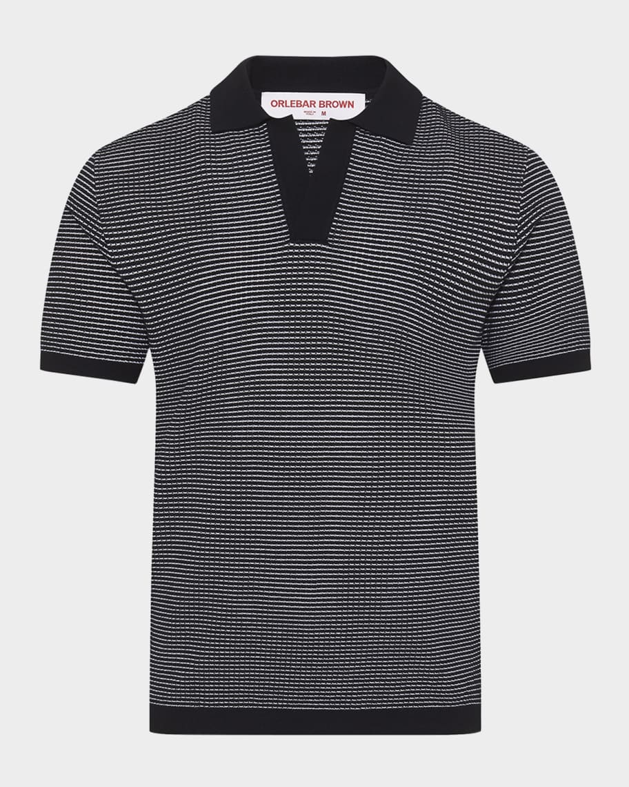 Orlebar Brown Men's Roddy Two-Tone Short-Sleeve Shirt | Neiman Marcus