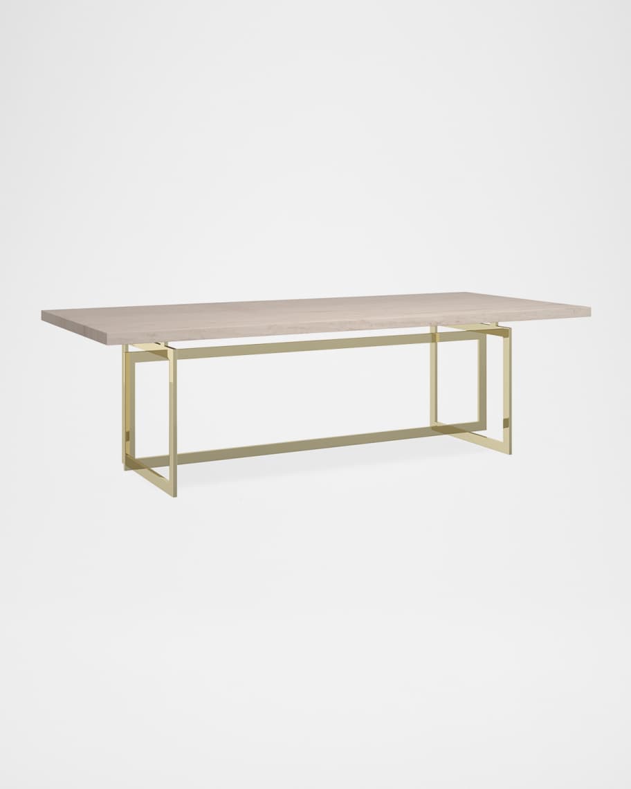 Caracole Wish You Were Here Dining Table, 100" | Neiman Marcus