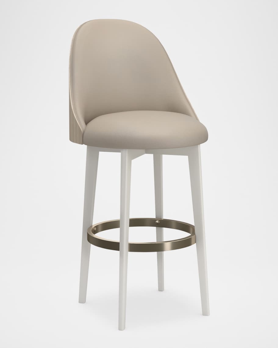 Caracole Another Round Bar Stool, 30" | Neiman Marcus