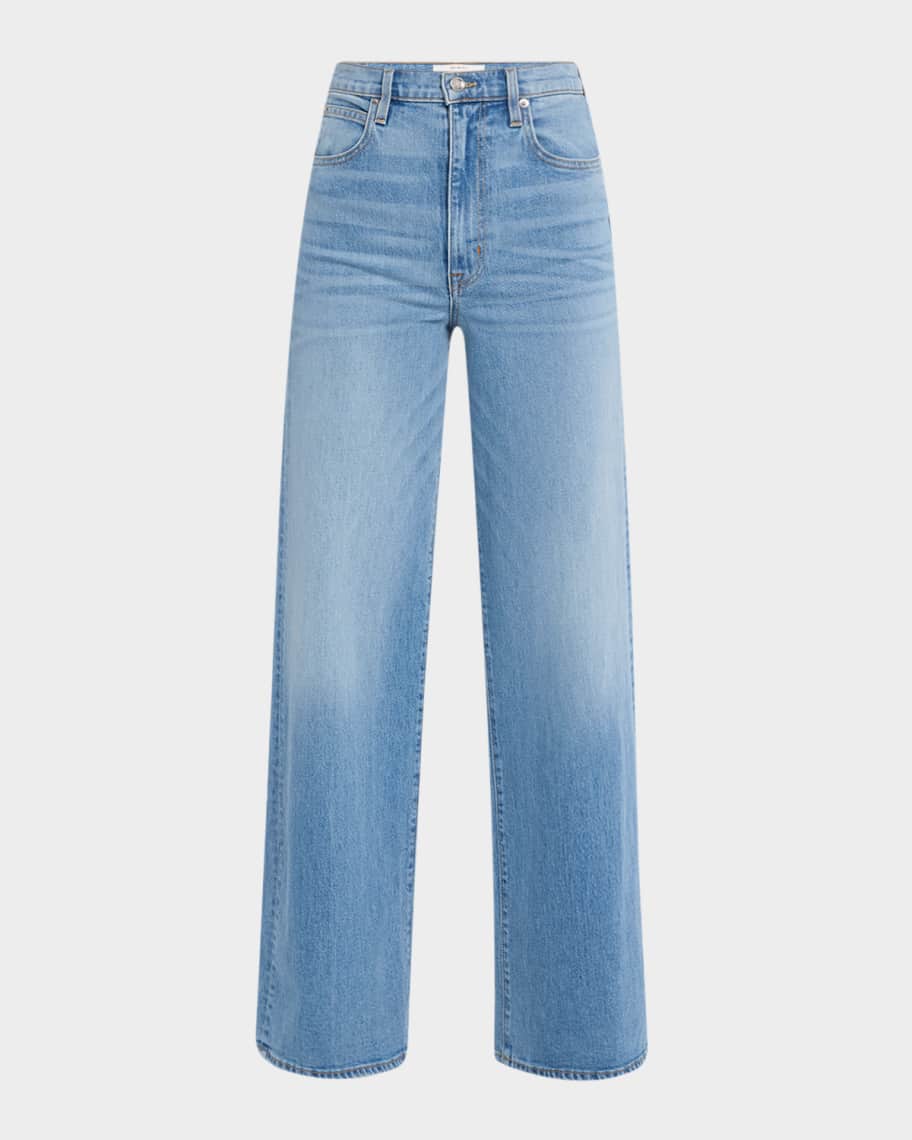 SLVRLAKE Eva Wide-Leg Jeans | Neiman Marcus