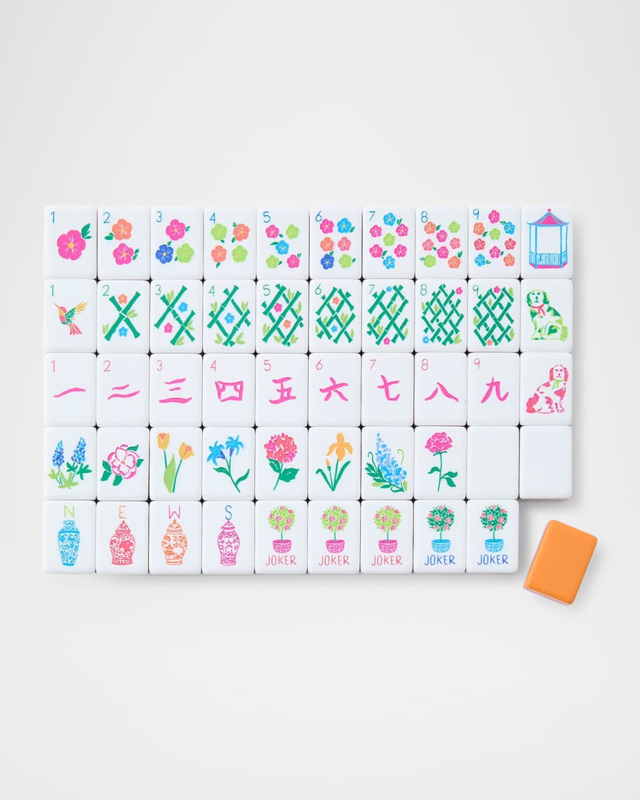 OH MY MAHJONG Sunset Mahjong Tiles Set | Neiman Marcus