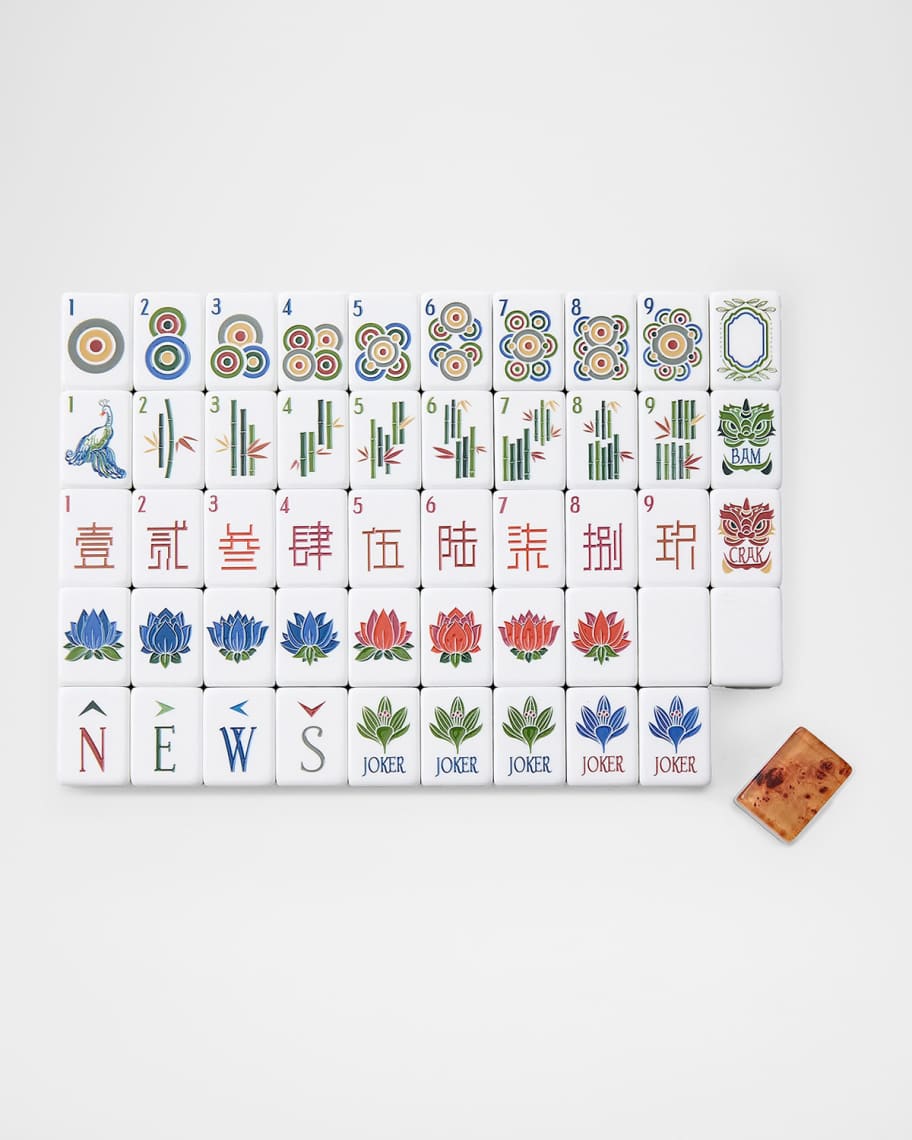 OH MY MAHJONG Heritage Mahjong Tiles Set | Neiman Marcus