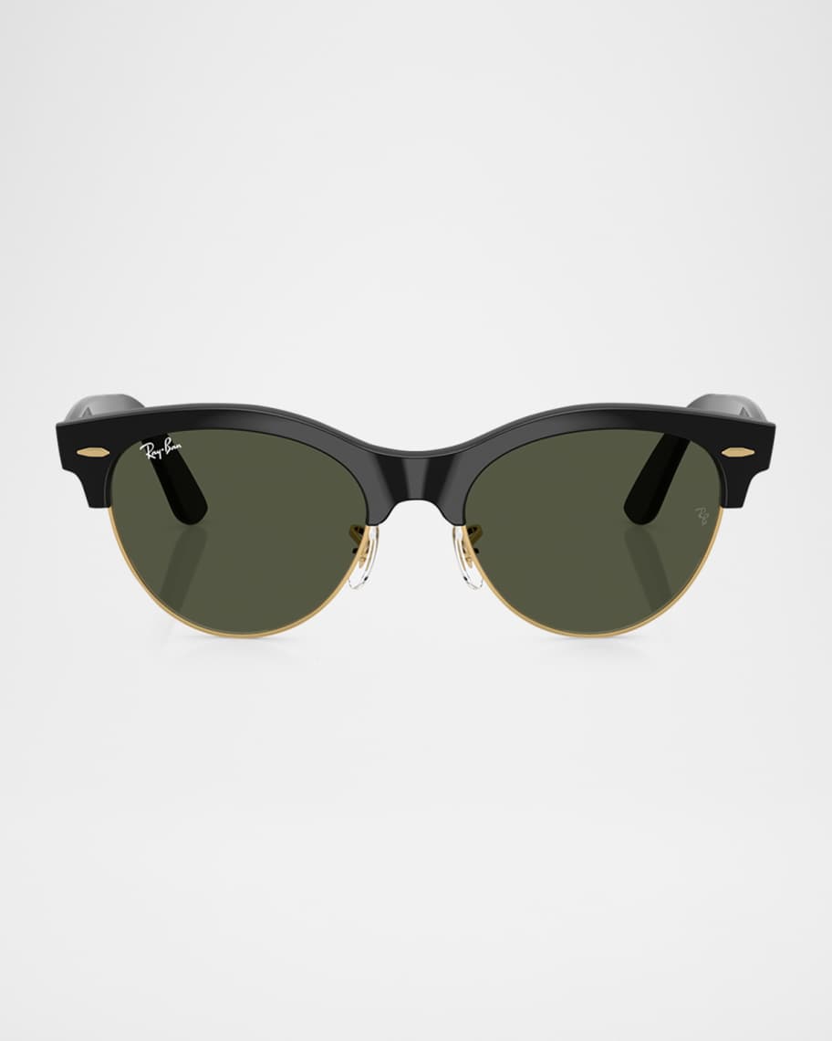Ray-Ban Clubmaster Way Plastic Square Sunglasses | Neiman Marcus