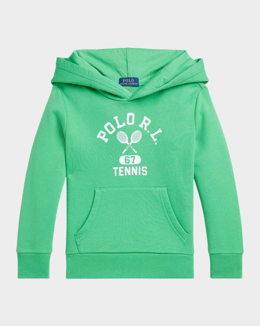 Polo Ralph Lauren Boy's Tennis-Inspired Graphic Hoodie, Size 2-7 ...