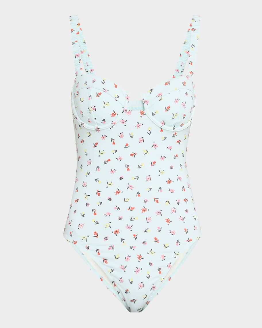 Solid and Striped The Veronia One-Piece Swimsuit | Neiman Marcus
