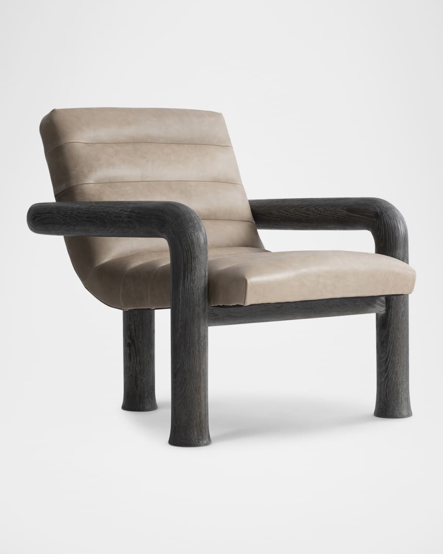 Bernhardt Bowie Leather Chair | Neiman Marcus