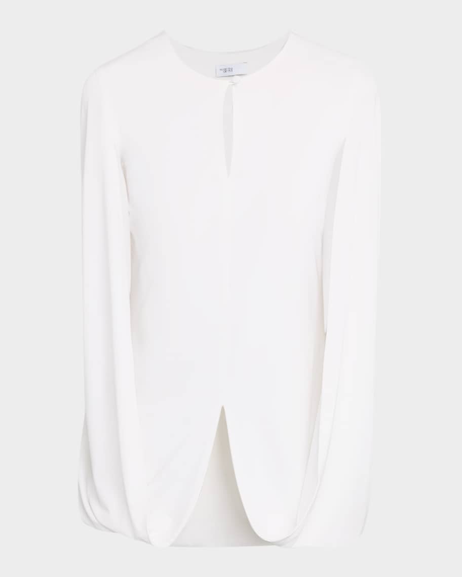 Rosetta Getty Folded Cape Top | Neiman Marcus