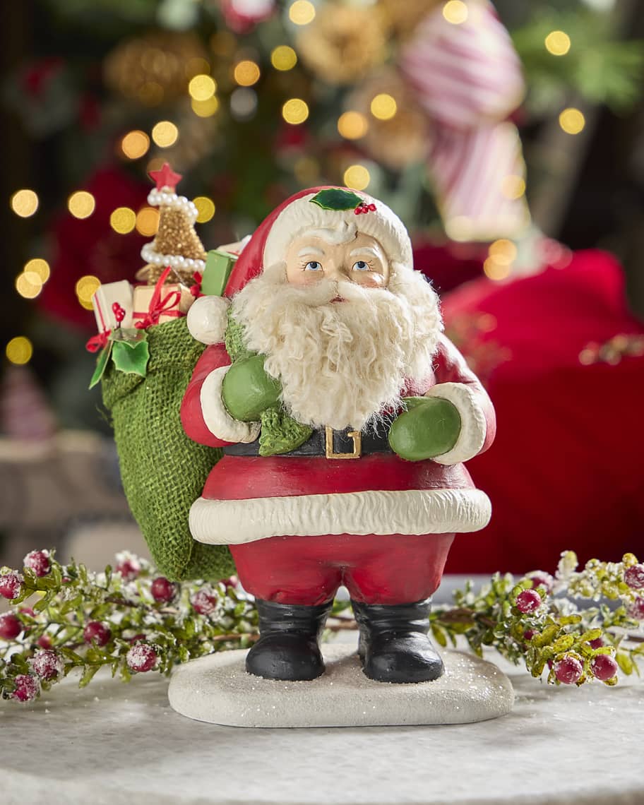 Bethany Lowe Jolly Retro Santa Claus | Neiman Marcus