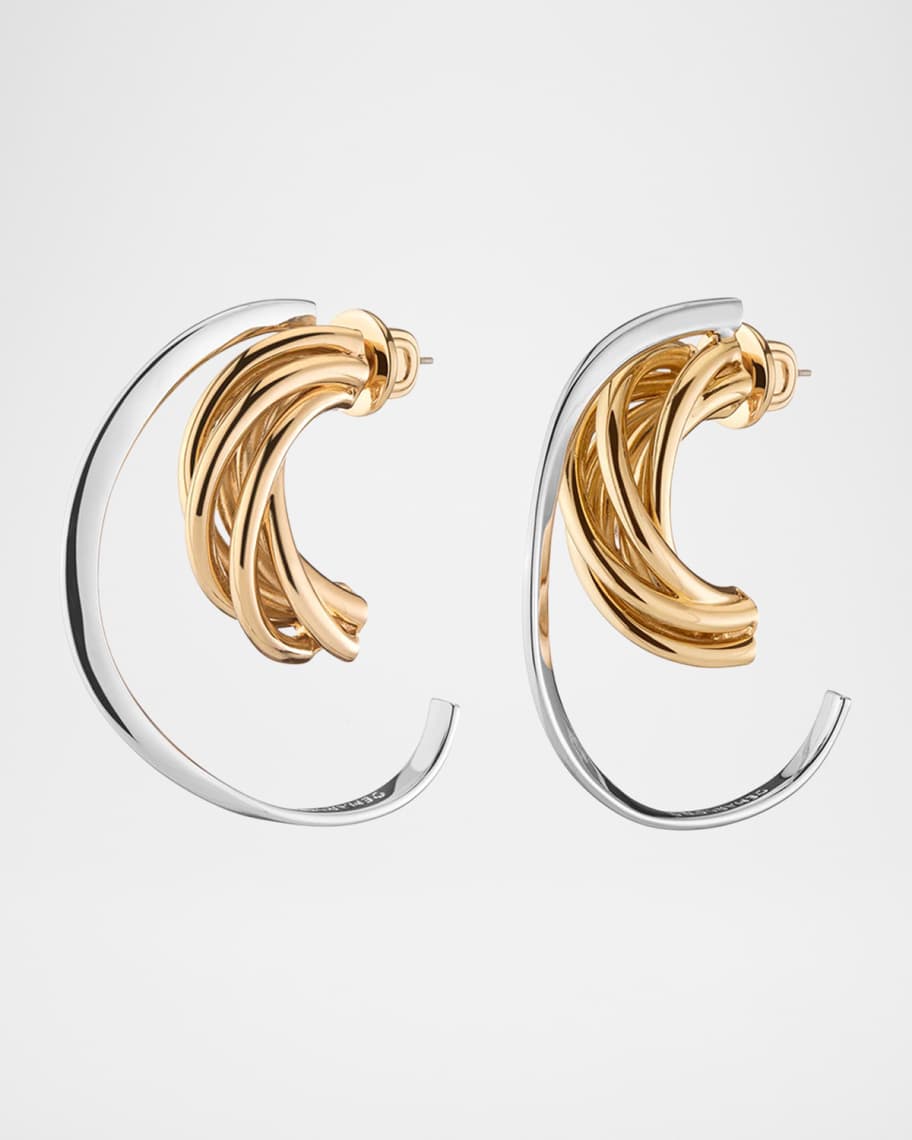 DEMARSON Chelsea Hoop Earrings | Neiman Marcus