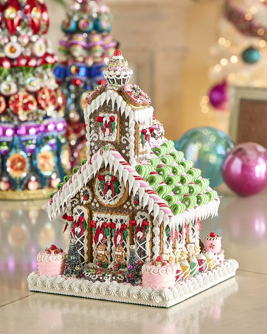 Sweet Savannah Gingerbread Chapel | Neiman Marcus