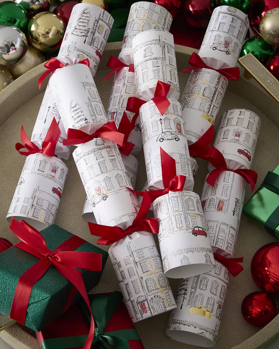 Robin Reed Uptown Christmas Crackers, Set of 6 | Neiman Marcus