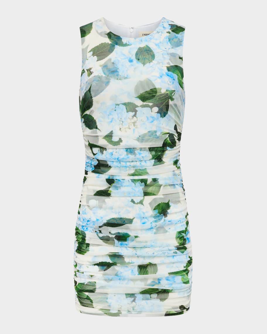 L'Agence Sallie Sleeveless Mini Dress | Neiman Marcus