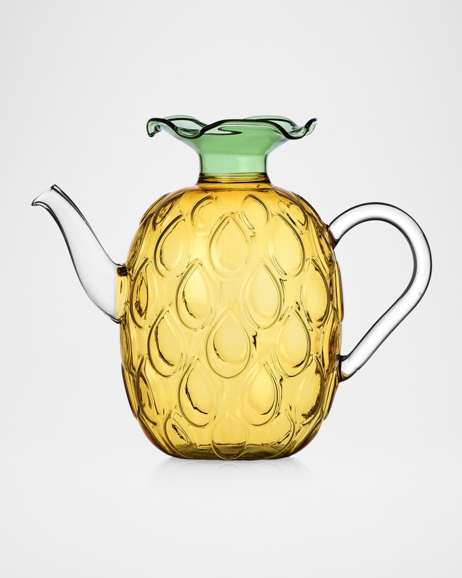ICHENDORF Fruits & Flowers Pineapple Teapot, 37.2 oz. | Neiman Marcus