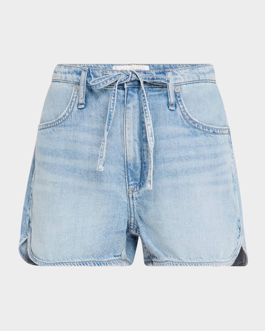 Rag & Bone Ultra Featherweight Nolan Drawstring Shorts | Neiman Marcus