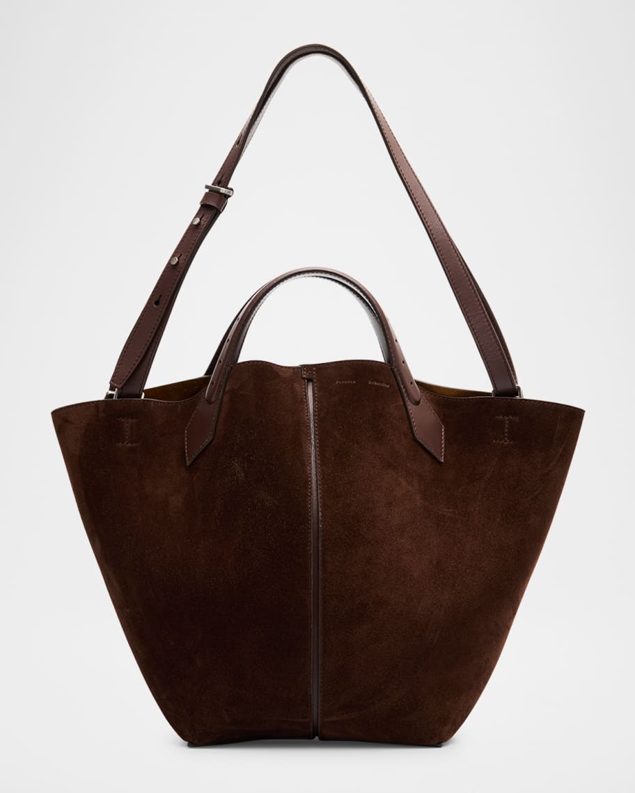 Proenza Schouler Large Chelsea Suede Tote Bag | Neiman Marcus