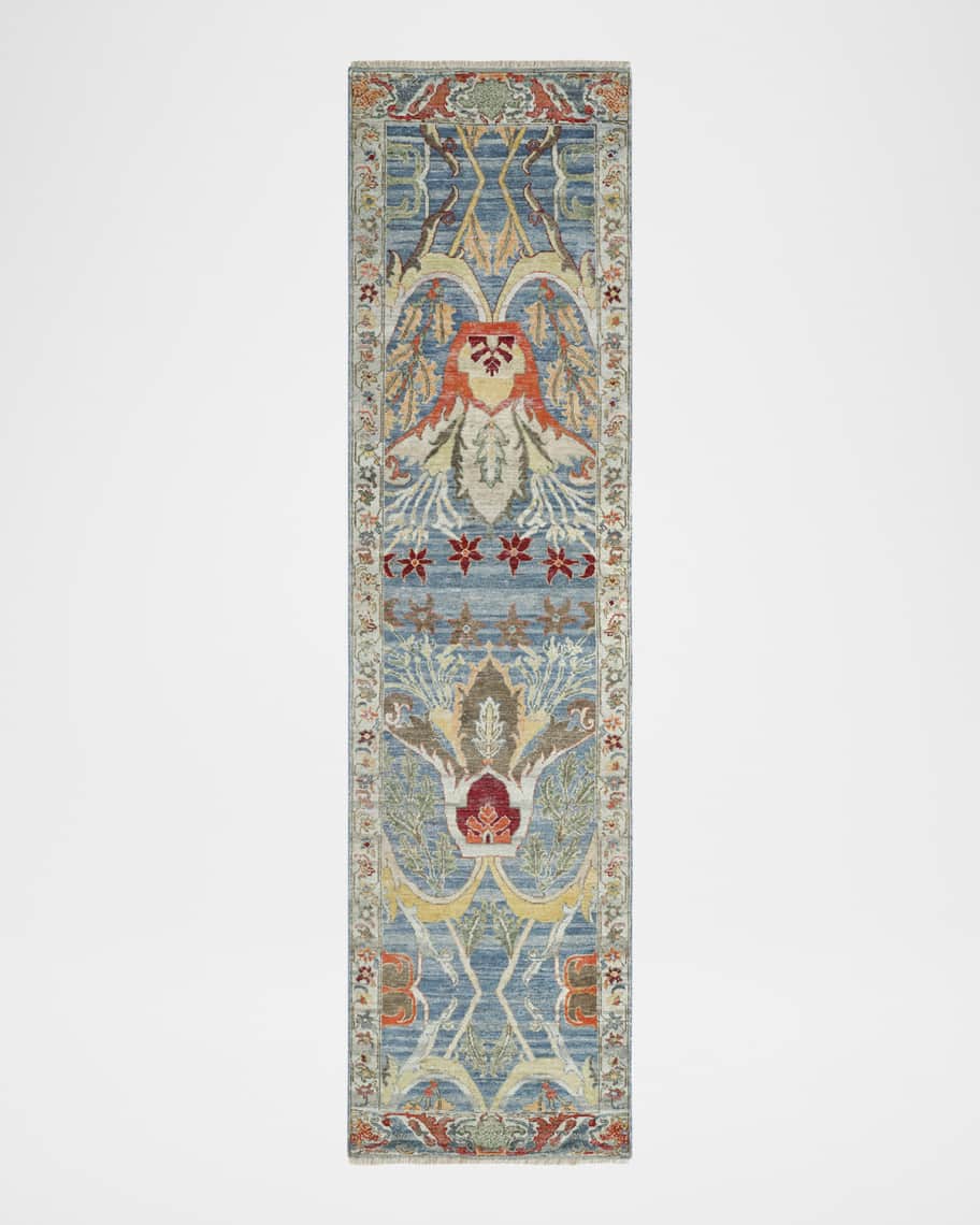 Haven & Loom Kensington Hand-Knotted Runner, 3' x 10' | Neiman Marcus