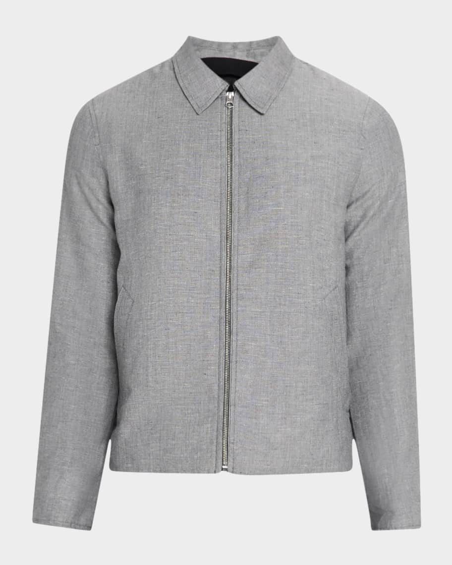 Rag & Bone Men's Melrose Wool-Blend Full-Zip Jacket | Neiman Marcus