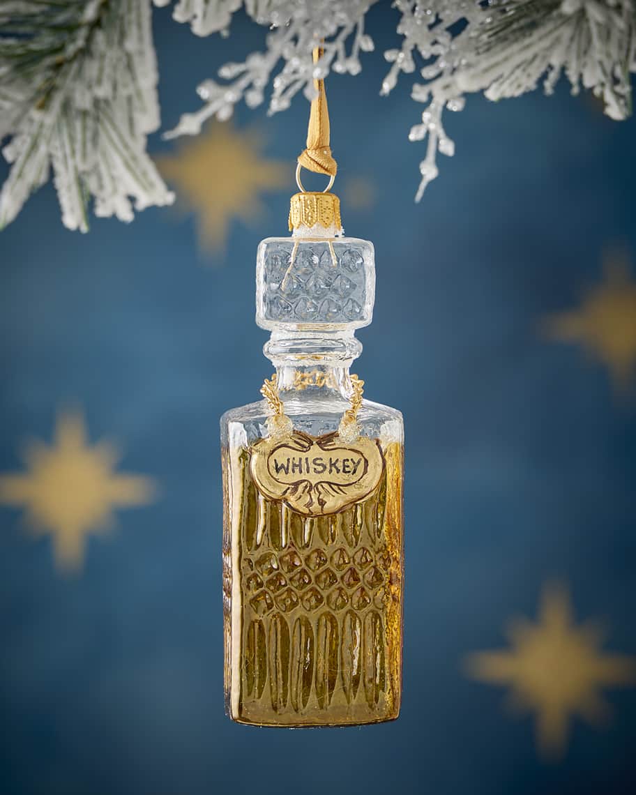 Neiman Marcus Whiskey Decanter Christmas Ornament | Neiman Marcus