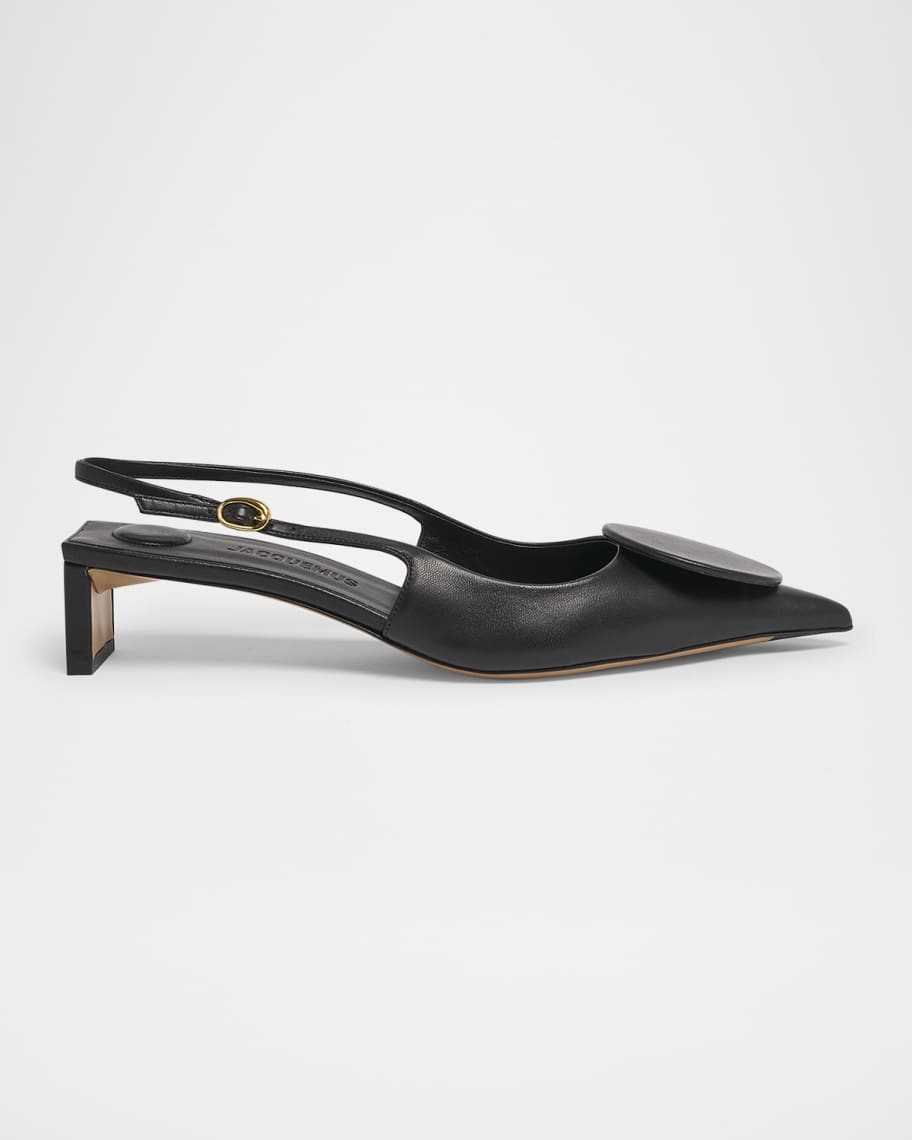 Jacquemus Les Duelo Slingback Pumps | Neiman Marcus