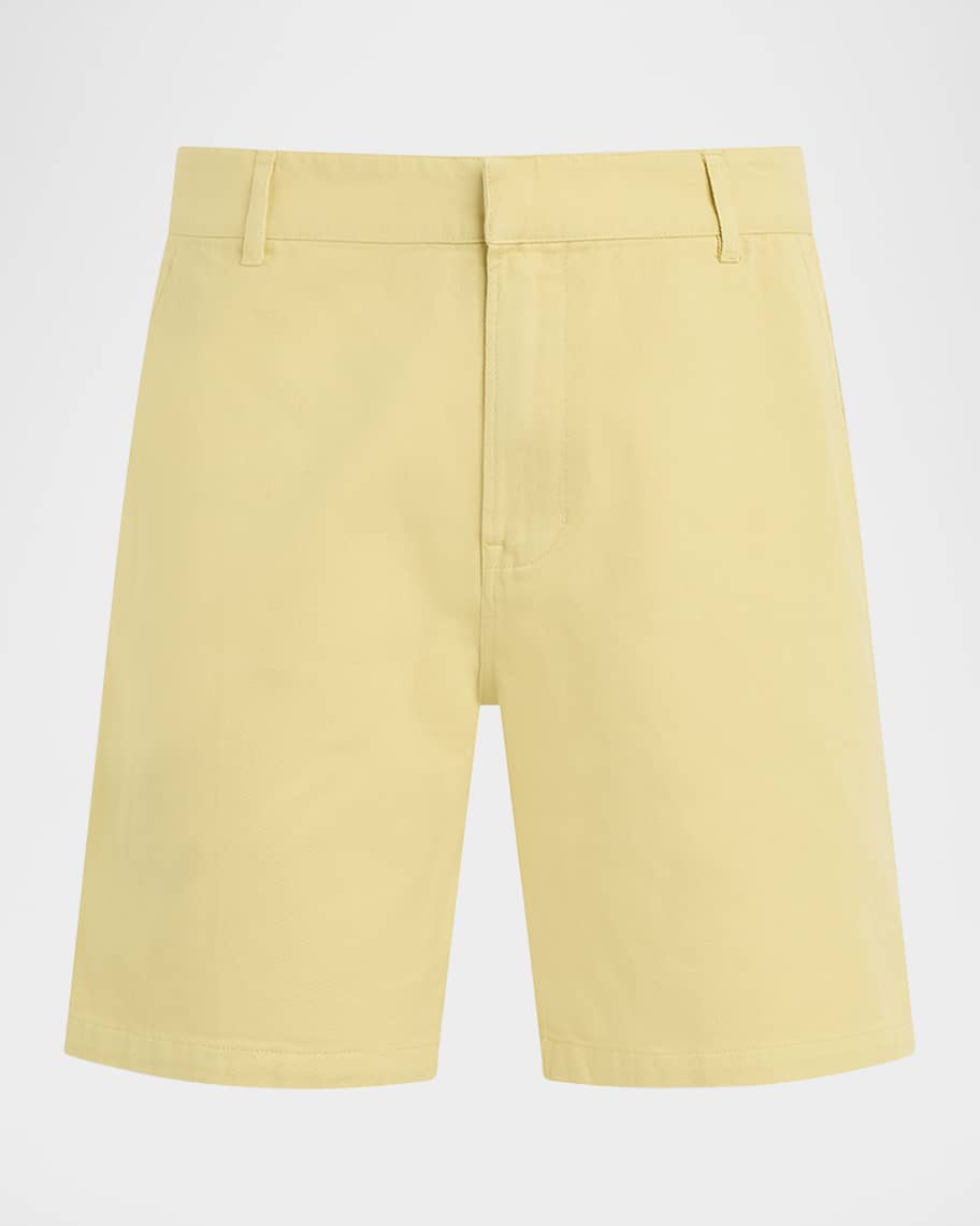 Hudson Men's Vince Cotton Chino Shorts | Neiman Marcus