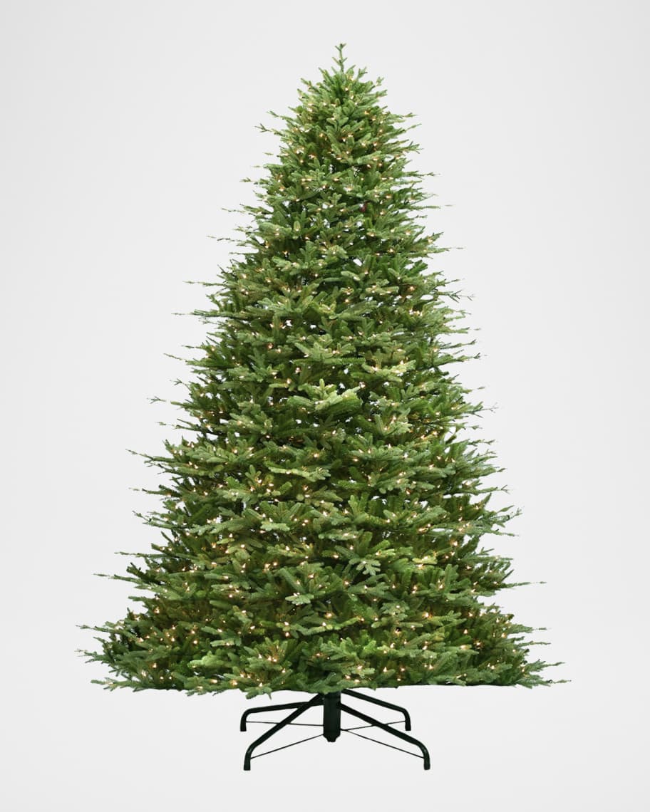 Winward Home Full St. Catherine 12' Pre-Lit Christmas Tree | Neiman Marcus