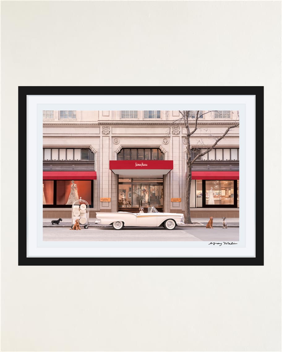 Gray Malin "The Arrival, Neiman Marcus, Downtown Dallas" Framed Fine ...