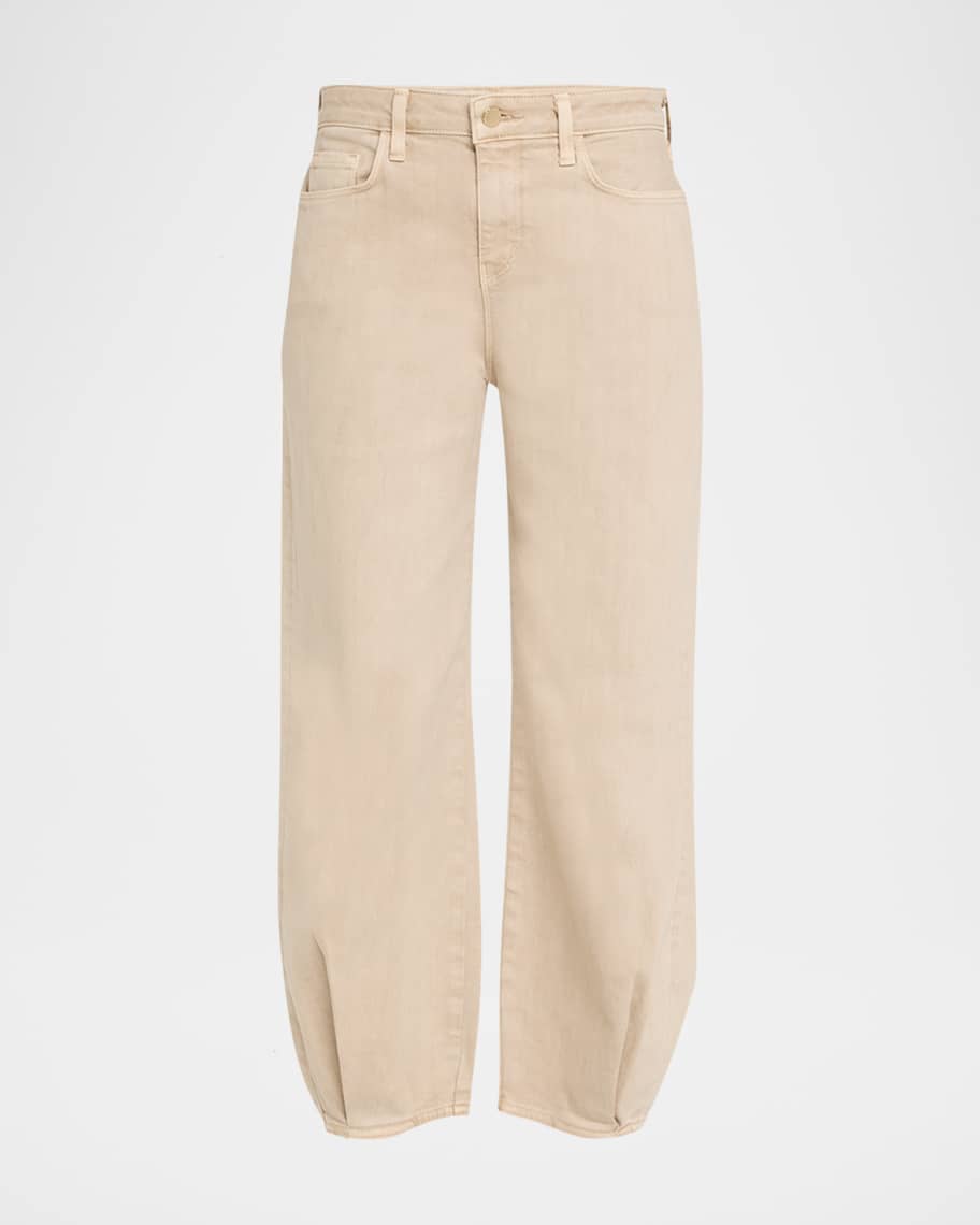 L'Agence Krista Tapered Jeans | Neiman Marcus