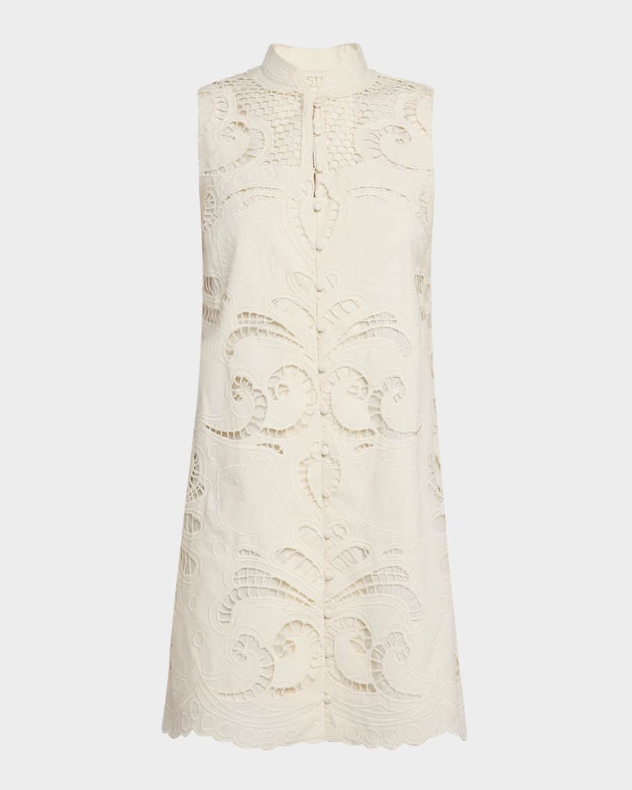 Mestiza New York Bora Bora Sleeveless Embroidered Mini Dress | Neiman ...