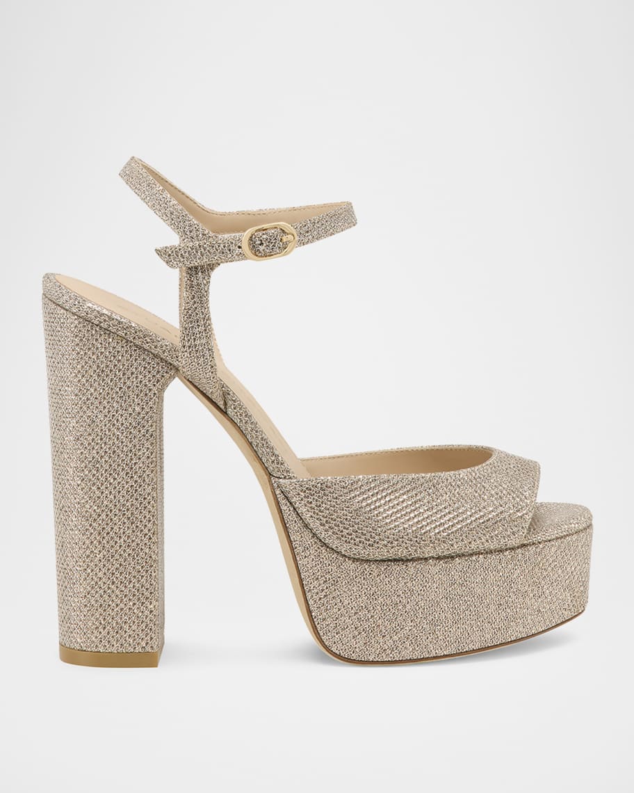 Stuart Weitzman Dayna Boost Platform Sandals | Neiman Marcus