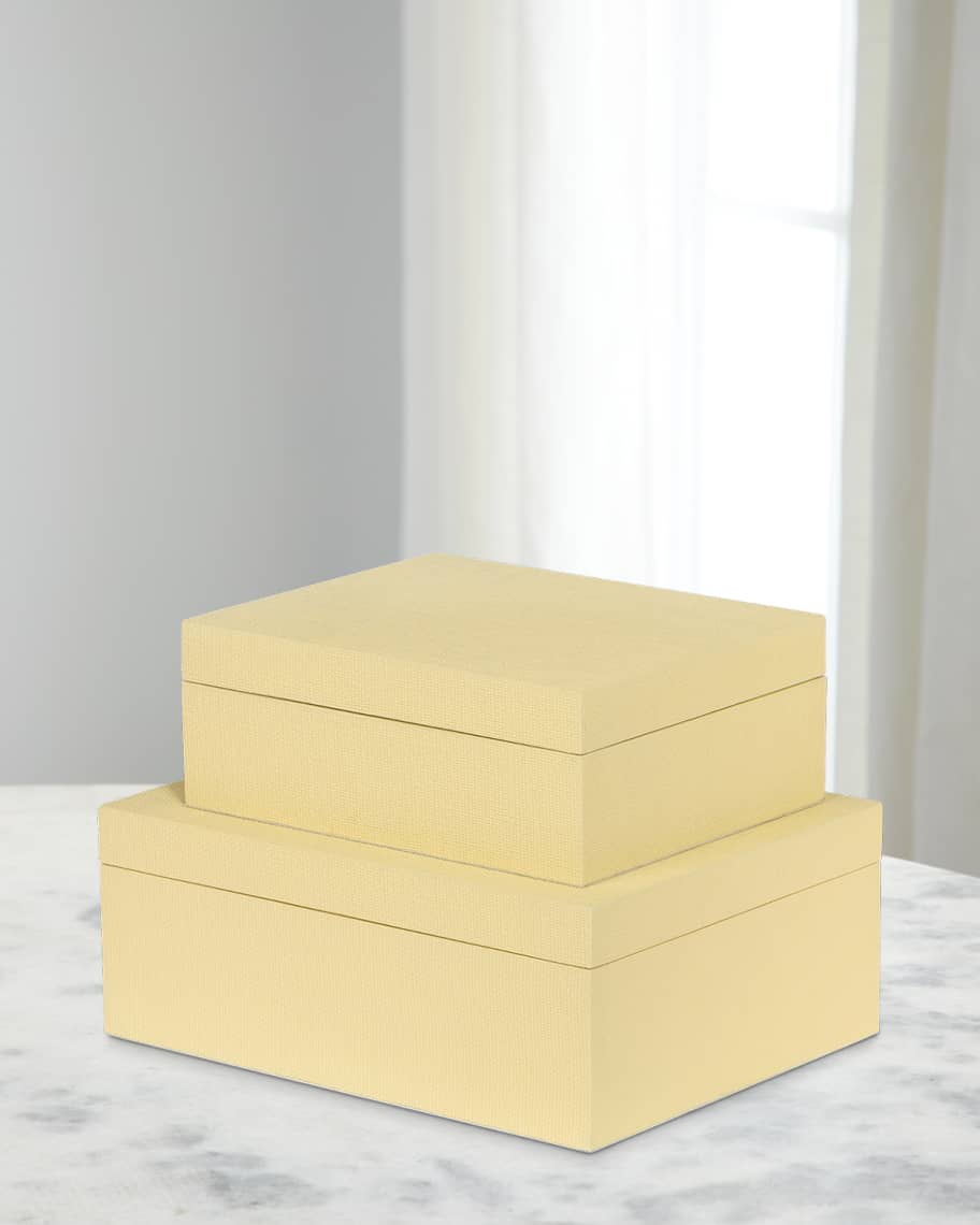 Park Hill Collection St. Tropez Decorative Boxes, Set of 2 | Neiman Marcus