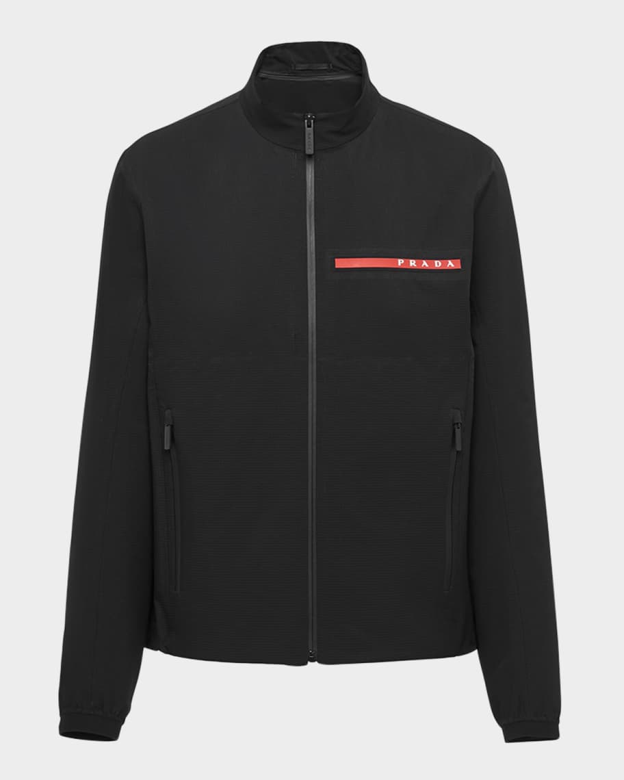 Prada Men's Light Bi-Stretch Jacket | Neiman Marcus