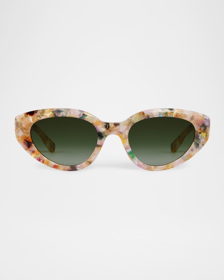 KREWE Irene Acetate Cat-Eye Sunglasses | Neiman Marcus