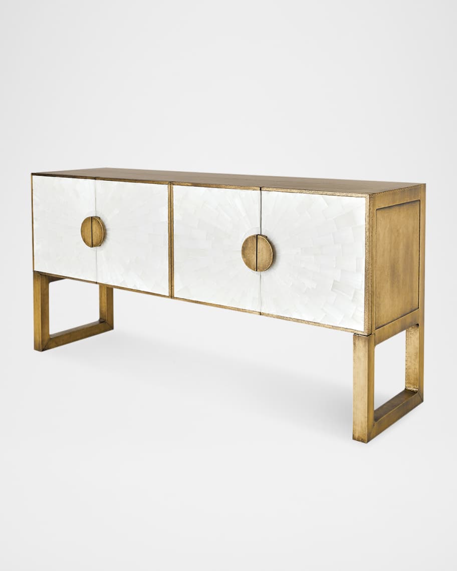 Global Views Gypsum Console Table | Neiman Marcus