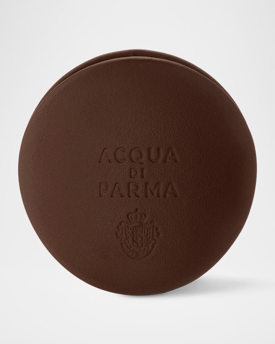 Acqua di Parma Dark Brown Leather and Azure Car Diffuser Case | Neiman ...
