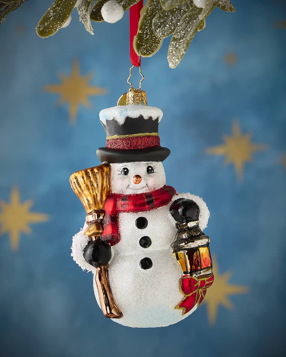 Christopher Radko Holiday Radiance Snowman Christmas Ornament | Neiman ...