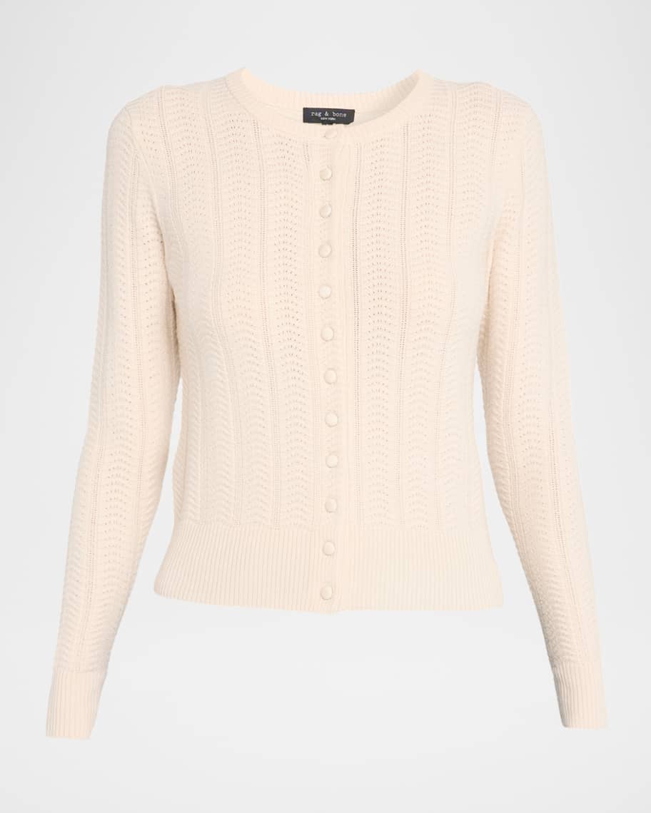 Rag & Bone Francesca Merino Cardigan | Neiman Marcus